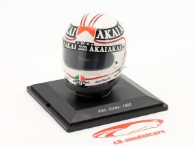 Spark 1:5 Alan Jones #27 Williams formula 1 World Champion 1980 helmet ...