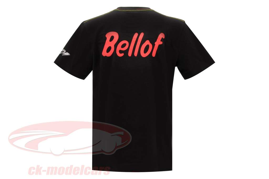 Stefan Bellof T-shirt helmet Classic Line black / red BS-17-120 BS-17 ...
