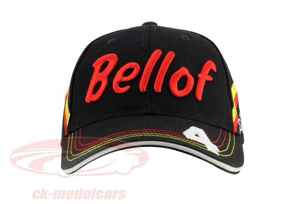 Stefan Bellof Cap "helmet" Classic Line black / red / yellow BS-17-001 ...