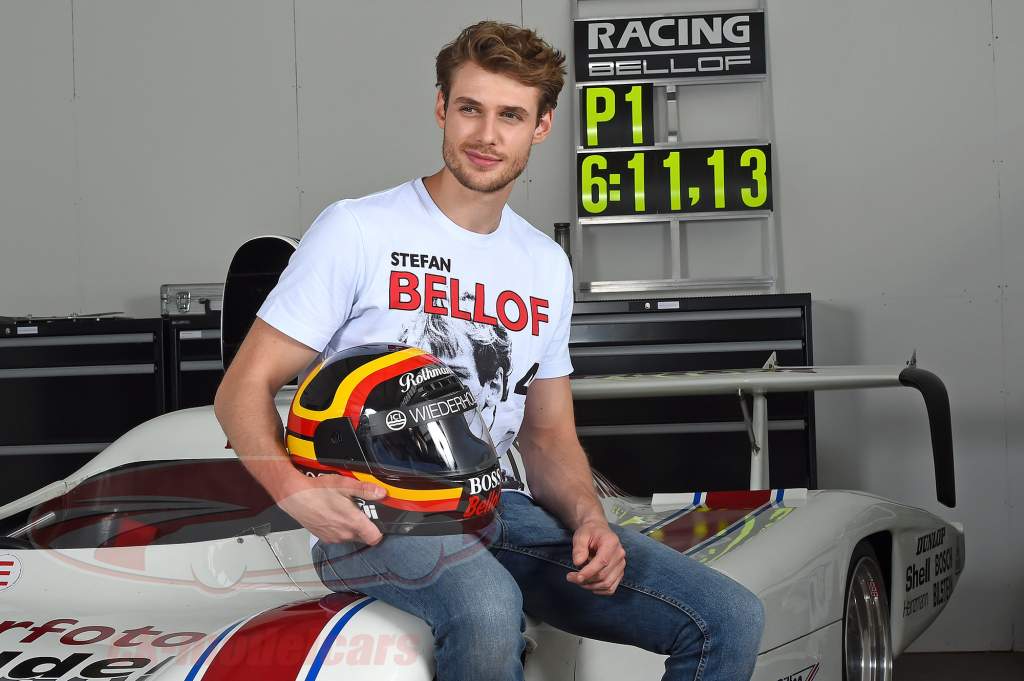 Stefan Bellof T-shirt Podium GP monaco 1984 white / red / black BS-17 ...