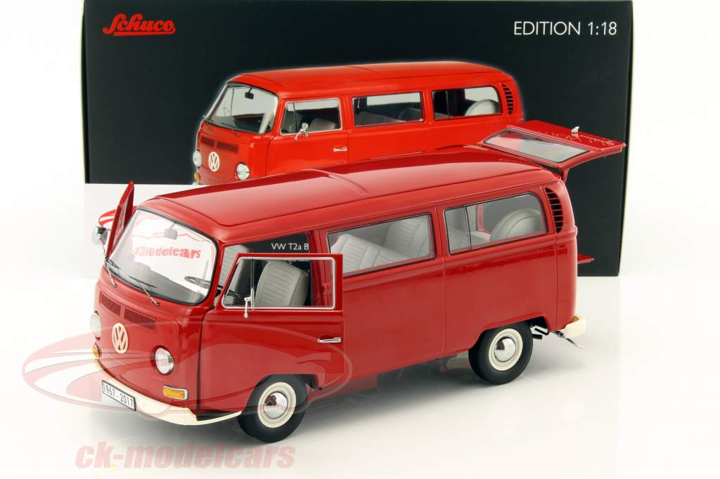 Schuco 1:18 Volkswagen VW T2a Bus anniversary Edition 50 years VW T2 ...