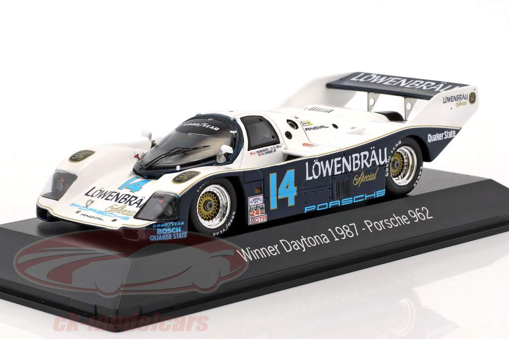 Spark 1:43 Porsche 962 #14 Winner 24h Daytona 1987 Holbert Racing ...