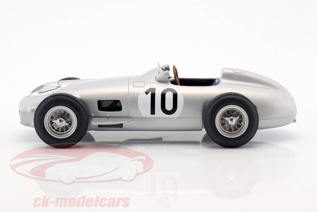 iScale 1:18 J.M. Fangio Mercedes-Benz W196 #10 2º britânico GP campeão do mundo fórmula 1 1955 ...