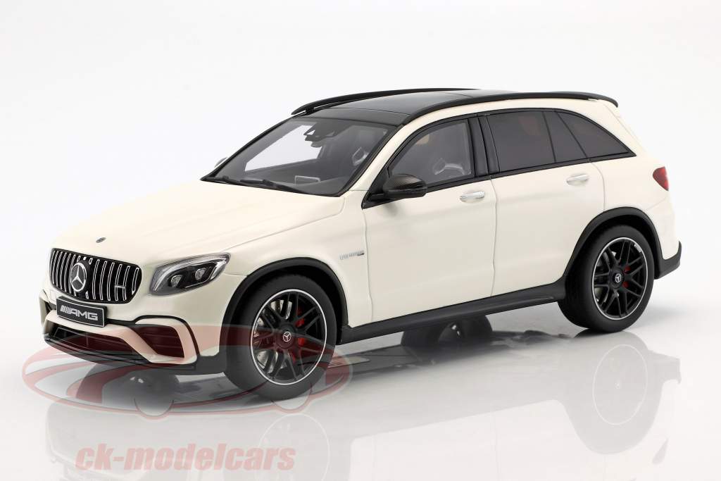GT-SPIRIT 1:18 Mercedes-Benz AMG GLC 63 SUV designo diamante branco ...