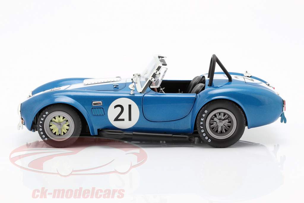 CMR 1:18 Shelby Cobra 427 Racing #21 1965 blue / white CMR115 model car ...