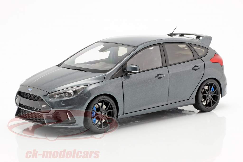 AUTOart 1:18 Ford Focus RS año de construcción 2016 sigilo gris 72954 ...