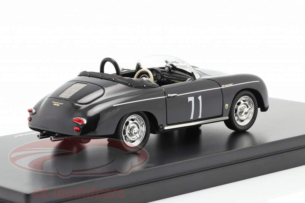 Schuco 1:43 Porsche 356 Speedster #71 Steve's Speedster black 450883900 ...