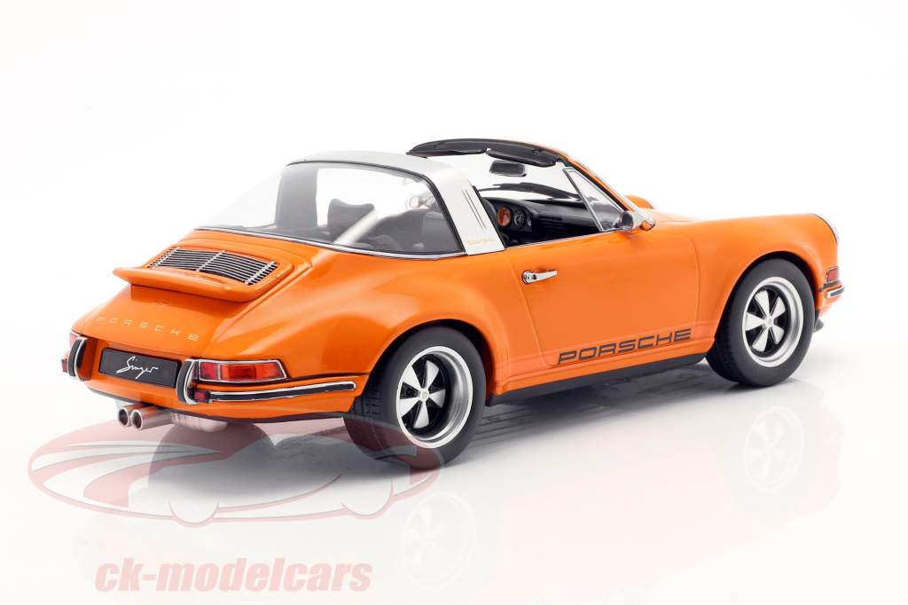 KK-Scale 1:18 Porsche 911 Targa Singer Design orange KKDC180472 model ...