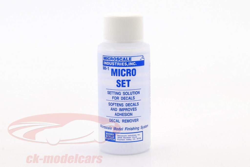 Microscale vloeistof omgeving oplossing voor labels / Decals 30ml MI-1 ...