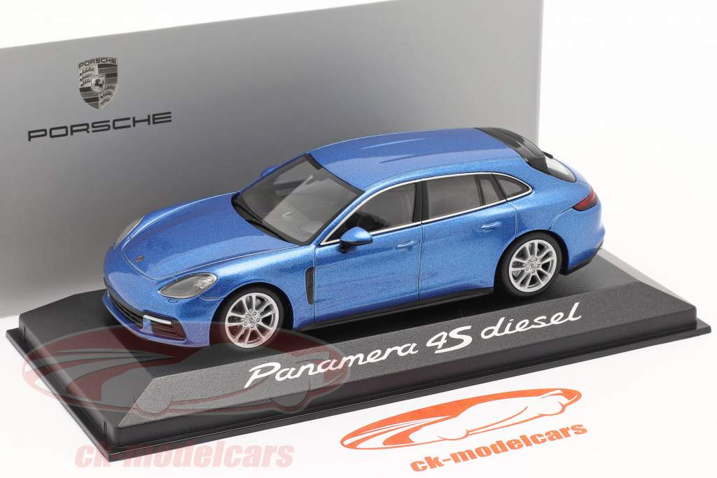 Minichamps 1:43 Porsche Panamera 4S Diesel azul metálico WAP0207600H ...