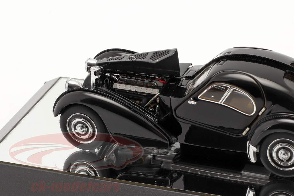 AUTOart 1:43 Bugatti 57S Atlantic year 1938 black 50946 model car 50946 ...