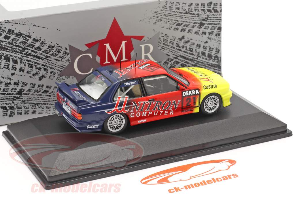 CMR 1:43 BMW M3 (E30) Unitron #21 DTM 1992 Kris Nissen CMR43058 model car CMR43058 4895102328895