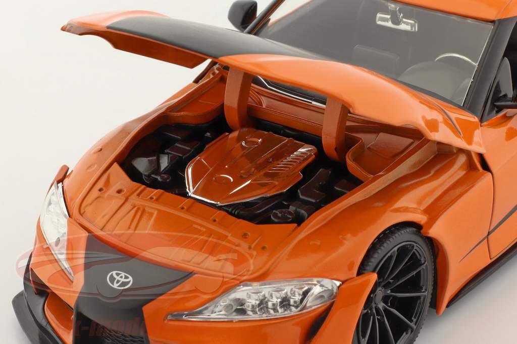 Jadatoys 1:24 Han's Toyota GR Supra Fast & Furious 9 (2021) orange ...