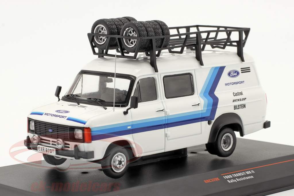 Ixo 1:43 Ford Transit MK II Van 1979 Rallye Asistencia Ford Motorsport ...