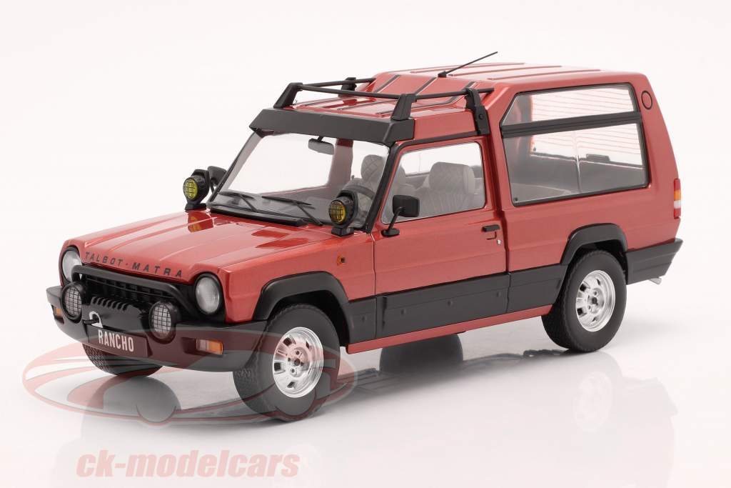 KK-Scale 1:18 Talbot Matra Rancho X year 1977-83 red metallic ...
