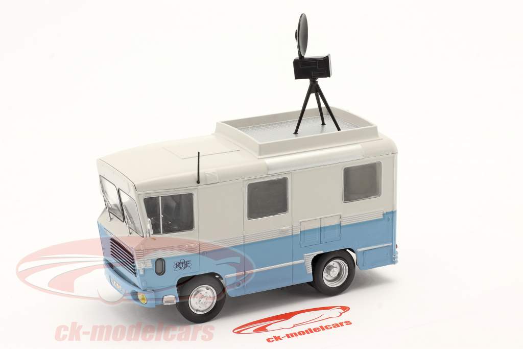 Hachette 1:43 Berliet GAK 5R Broadcast van ORTF 1964 blue / white ...