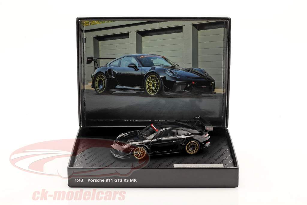 Minichamps 1:43 Porsche 911 (991 II) GT3 RS MR Manthey Racing black ...