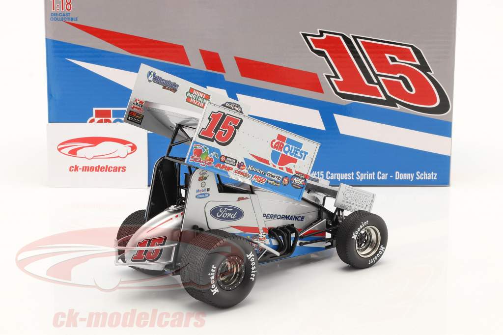 GMP 1:18 Carquest Sprint Car #15 2021 Donny Schatz A1809500 model car ...