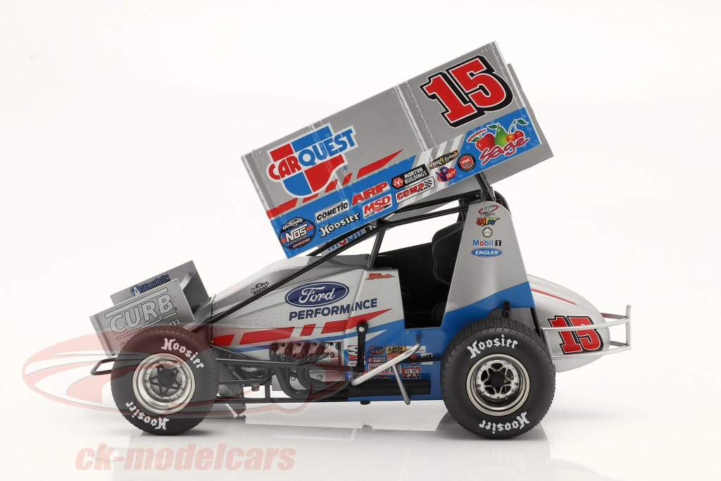 GMP 1:18 Carquest Sprint Car #15 2021 Donny Schatz A1809500 modelo ...