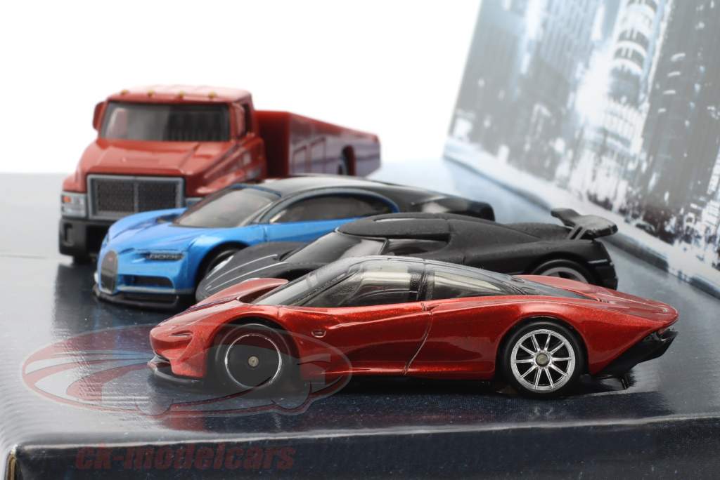 HotWheels 1:64 4-Car Set #10 Hyper Cars GMH39-956K modelo carro GMH39 ...