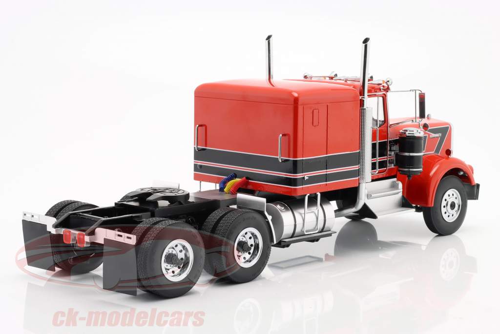 Road Kings 1:18 Kenworth W900 truck red / black RK180122 model car ...
