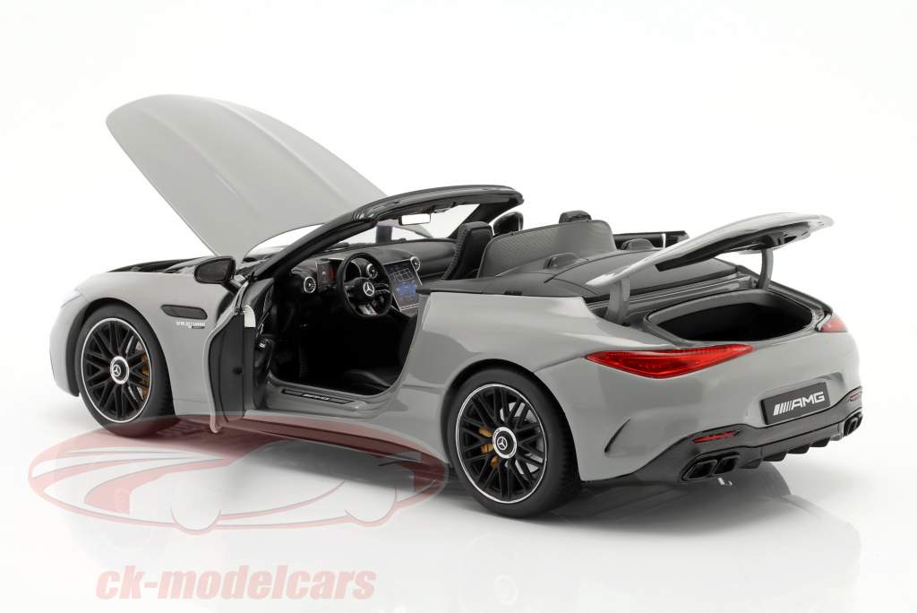 iScale 1:18 Mercedes-Benz AMG SL 63 4Matic (R232) alpine grau 180053 ...