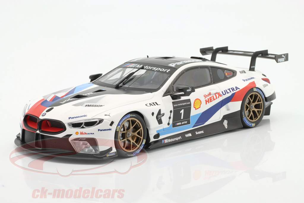 Minichamps 1:18 BMW M8 GTE #1 Mission 8 2019 modelo especial de BMW ...