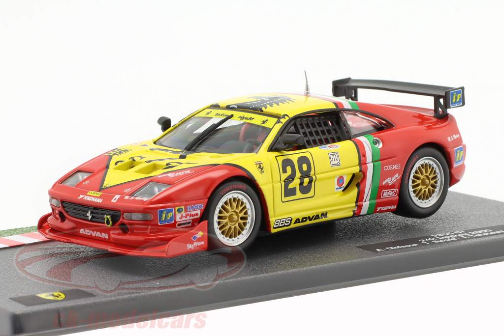 Altaya 1:43 Ferrari F355 GT #28 24h Daytona 2000 Yellow Magic CK77968 ...