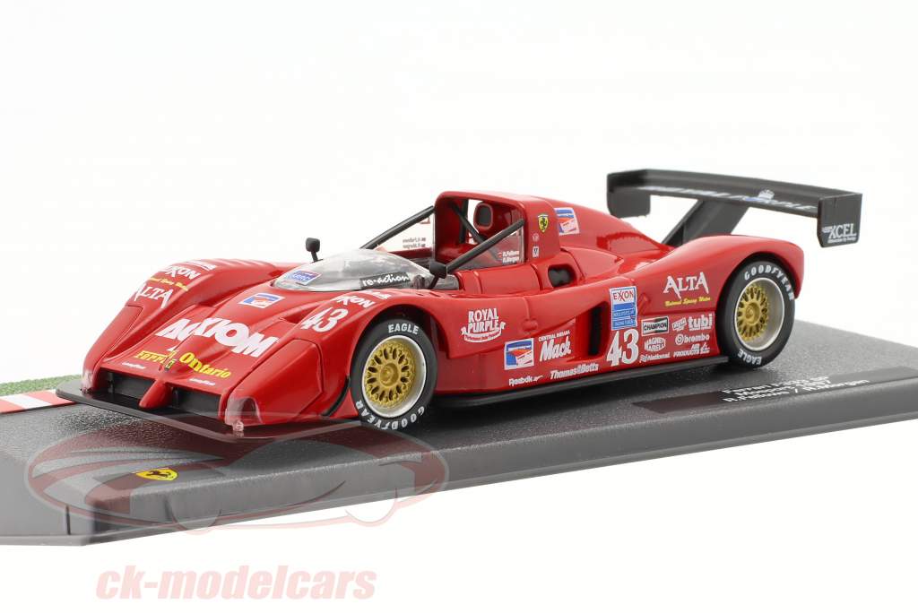 Altaya 1:43 Ferrari F333 SP #43 gagnant Mosport 1997 R. Fellows, R ...