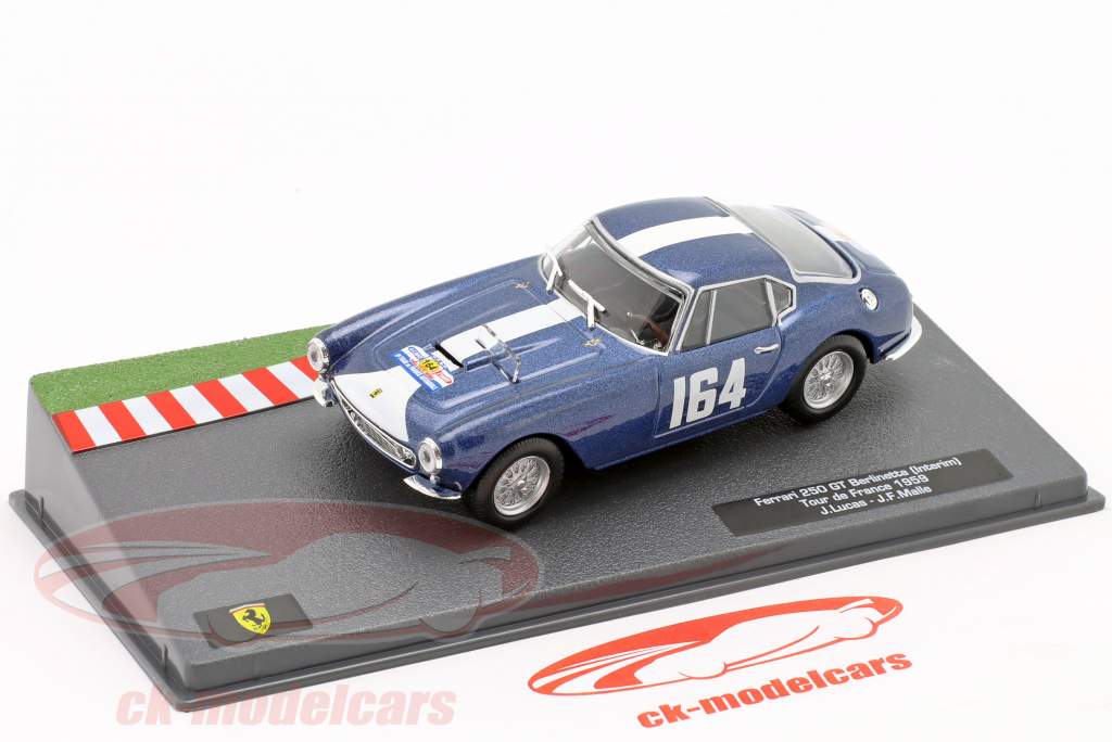 Altaya 1:43 Ferrari 250 GT Berlinetta Interim #164 Rallye Tour de ...