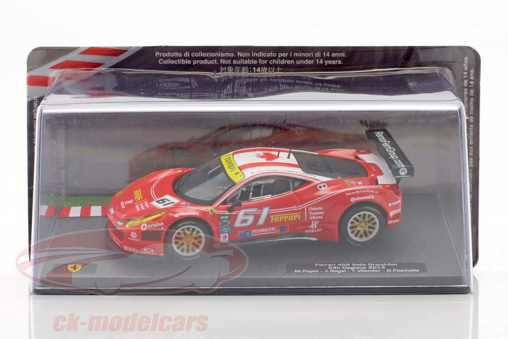 Altaya 1:43 Ferrari 458 Italia Grand-Am #61 24h Daytona 2013 CK77947 ...