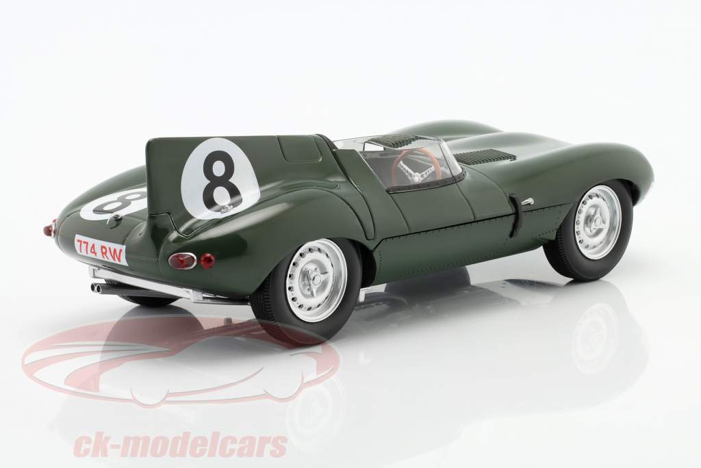 CMR 1:18 Jaguar D-Type #8 24h LeMans 1955 Beauman, Dewis CMR195 model ...