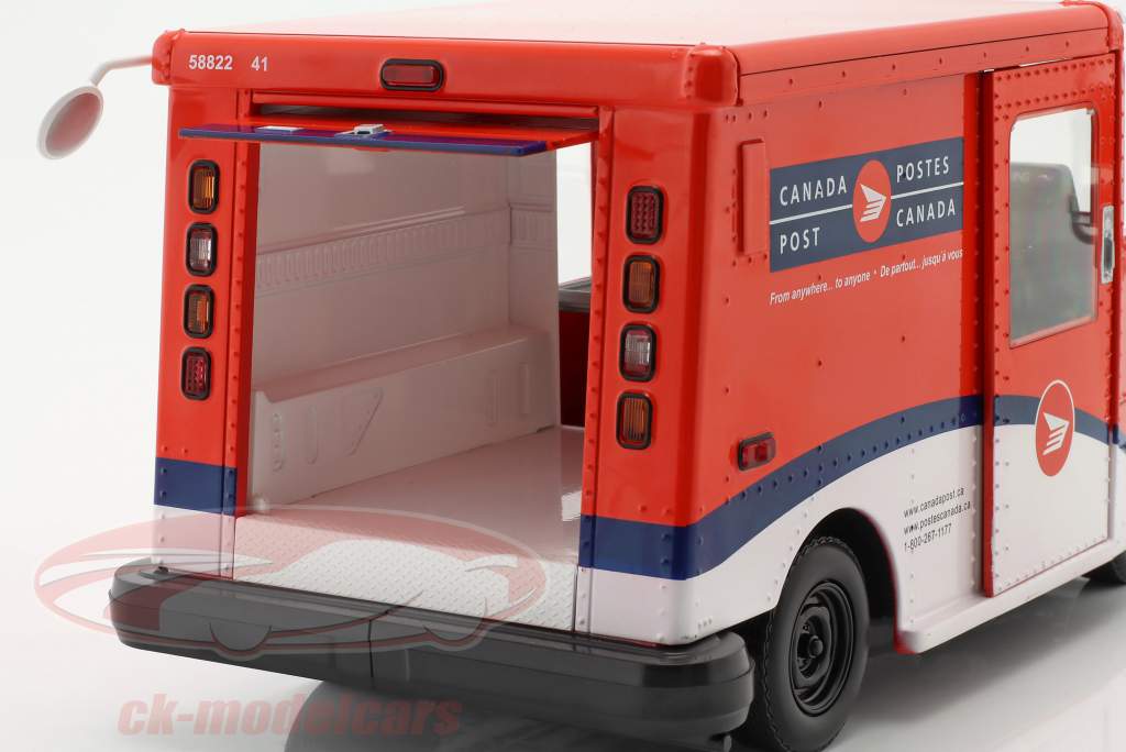 Greenlight 1:18 Canada Post Long-Life véhicule postal (LLV) rouge ...