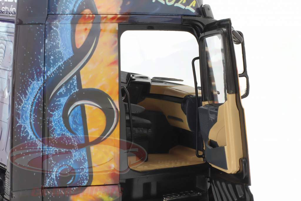 NZG 1:18 Mercedes-Benz Actros GigaSpace 4x2 Truck Strohofer 1024/01 ...