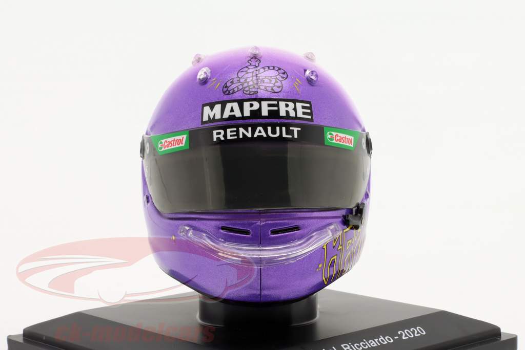Spark 1:5 Daniel Ricciardo #3 Renault DP World 方式 1 2020 ヘルメット Editions ...