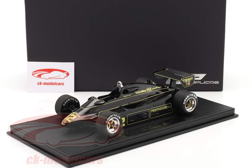 GP Replicas 1:18 Nigel Mansell Lotus 91 #12 formule 1 1982 GP066B ...
