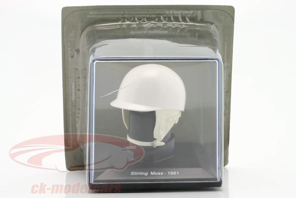 Spark 1:5 S. Moss Rob Walker Racing Team Formel 1 1961 Helm Editions ...