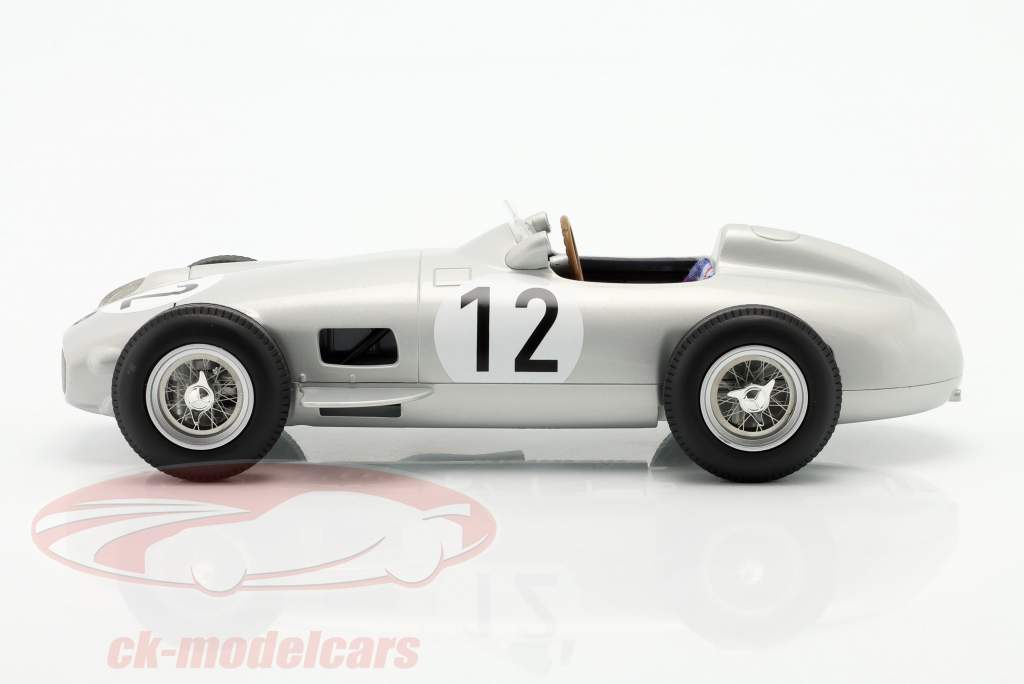 WERK83 1:18 Stirling Moss Mercedes-Benz W196 #12 winner British GP formula 1 1955 W1801802 model ...