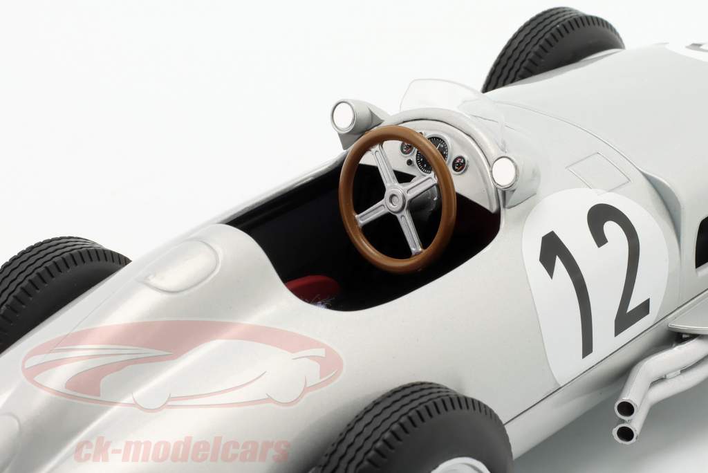 WERK83 1:18 Stirling Moss Mercedes-Benz W196 #12 winner British GP formula 1 1955 W1801802 model ...