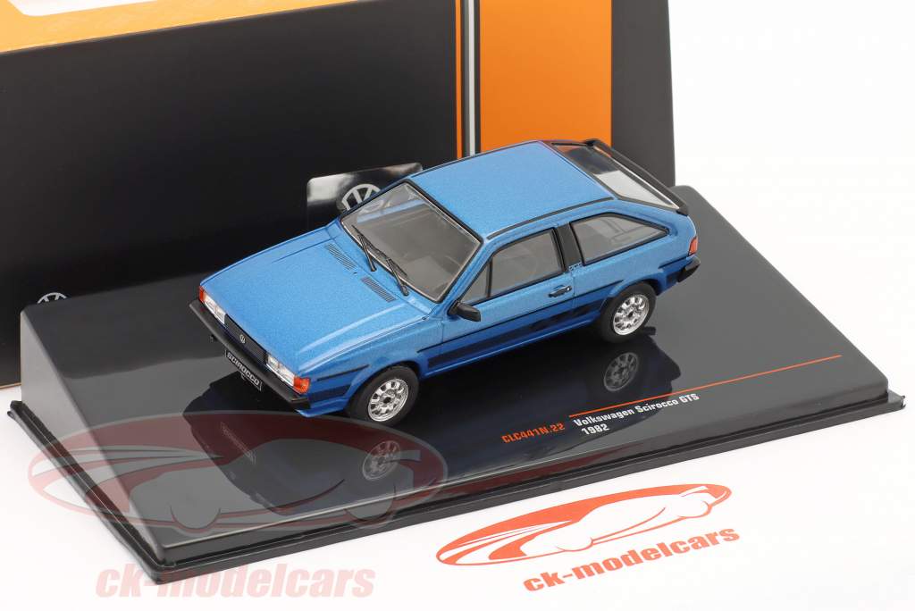 Ixo 1 43 Volkswagen Vw Scirocco Mk2 Gts Baujahr 1982 Blau Metallic