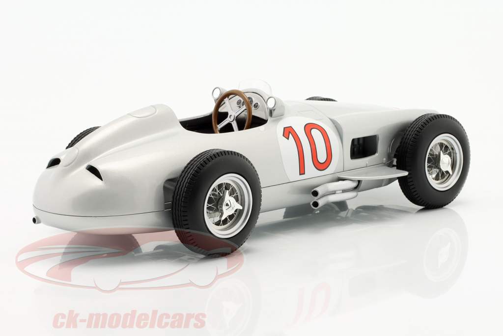 WERK83 1:18 J.M. Fangio Mercedes-Benz W196 #10 winner Belgium GP formula 1 World Champion 1955 ...