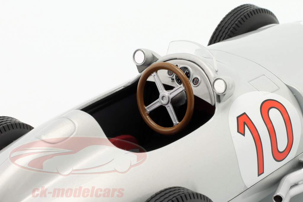 WERK83 1:18 J.M. Fangio Mercedes-Benz W196 #10 winner Belgium GP formula 1 World Champion 1955 ...