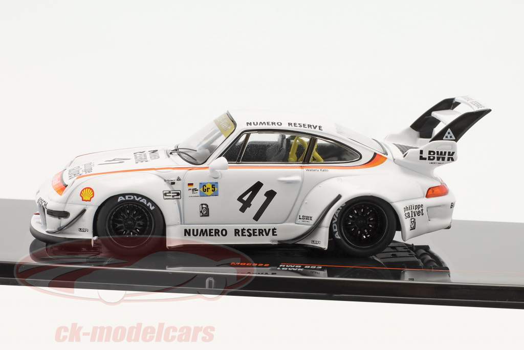 Ixo 1:43 Porsche 911 (993) RWB LBWK #41 white MOC322 model car MOC322 ...