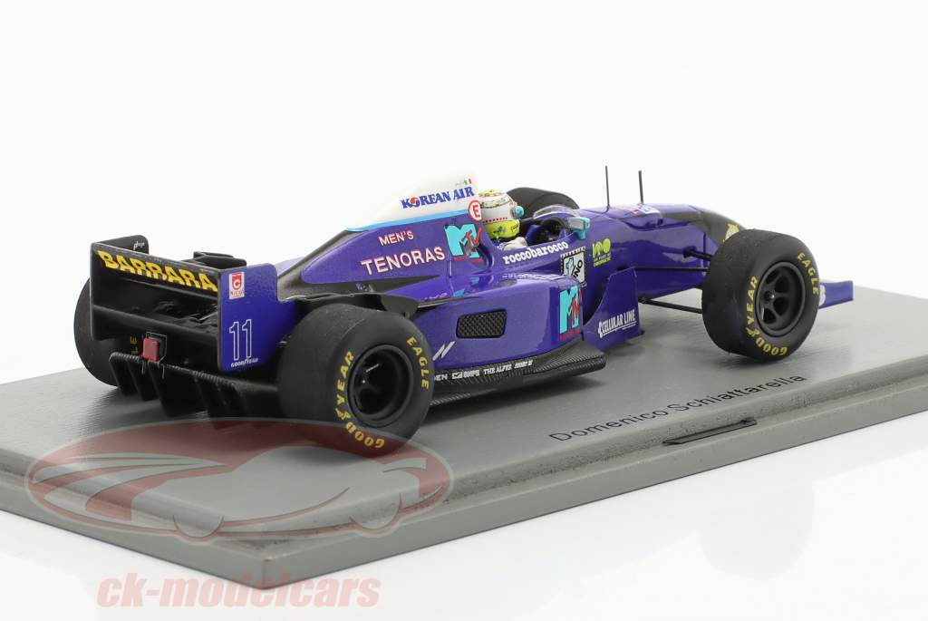 Spark 1:43 Domenico Schiattarella Simtek S951 #11 Monaco GP 方式 1 1995 ...