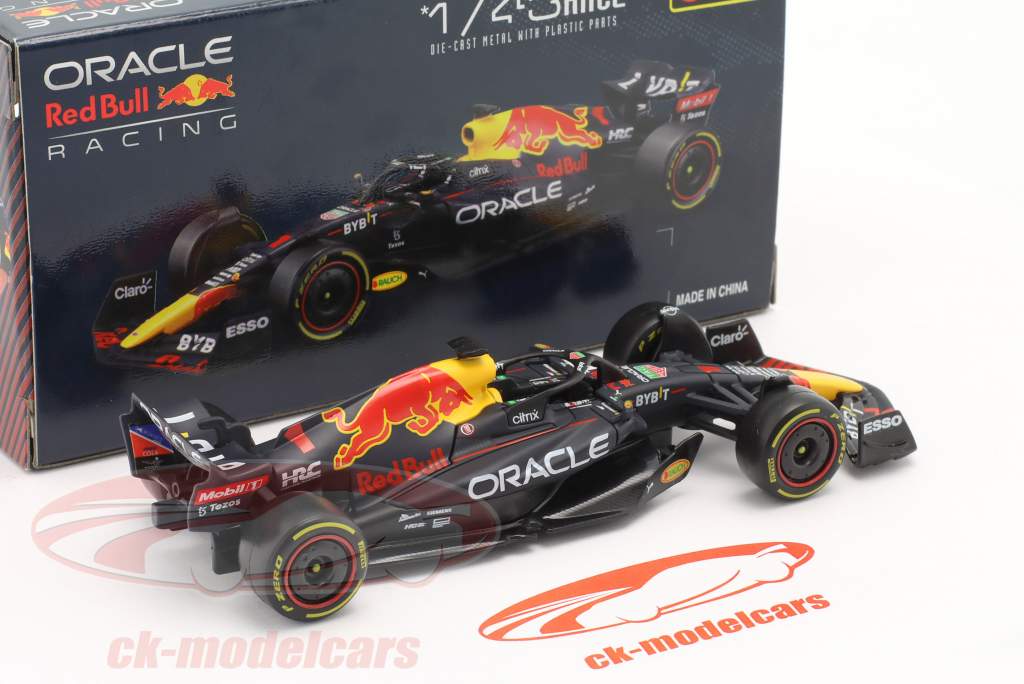 Bburago 1:43 Max Verstappen Red Bull RB18 #1 formula 1 World Champion ...