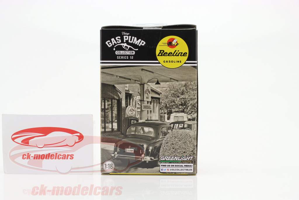 Wayne 100-A gas pump Beeline Gasoline 1948 black / yellow 1:18 ...