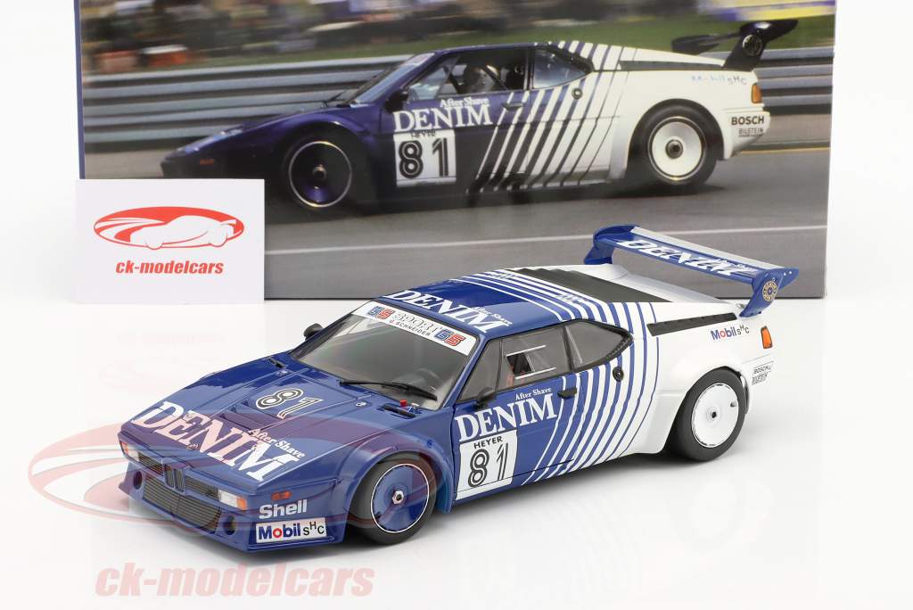 WERK83 1:18 BMW M1 Procar #81 ProCar Serie 1980 Hans Heyer W1803010 ...