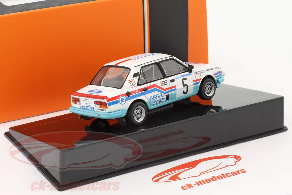 Ixo 1:43 Skoda 130 L #5 6日 团结 Bohemia 1988 Haugland, Willis RAC408B.22 ...