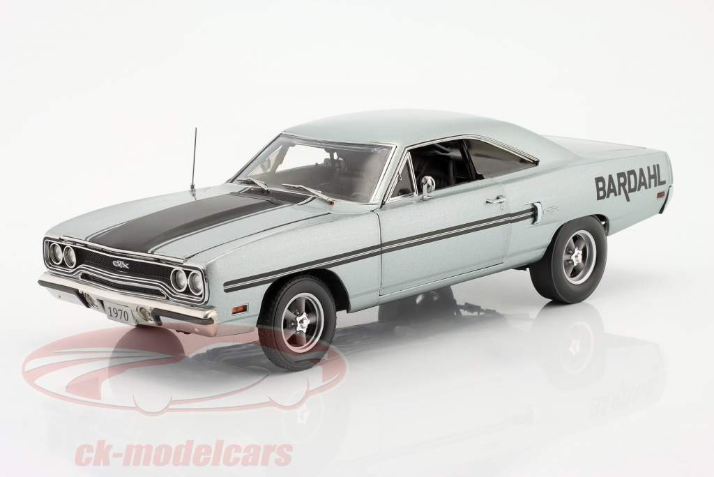 GMP 1:18 Plymouth GTX Drag Car Bardahl Al Young 1970 灰色的 18952 模型 汽车 ...