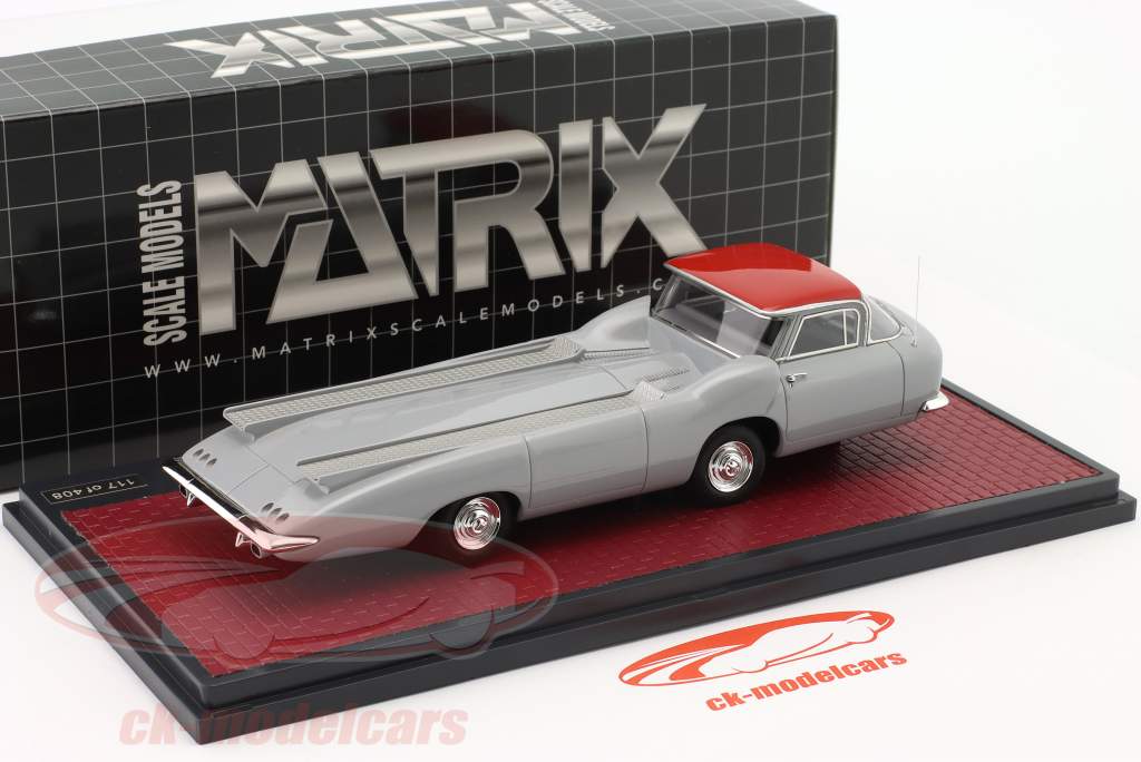 Matrix 1:43 Holtkamp Cheetah Transporter Baujahr 1961 grau / rot ...